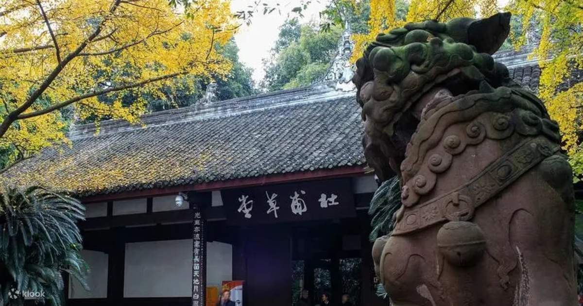 Private Day Tour of Du Fu Thatched Cottage, Wuhou Temple, Jinli Ancient Street, and Kuanzhai ...